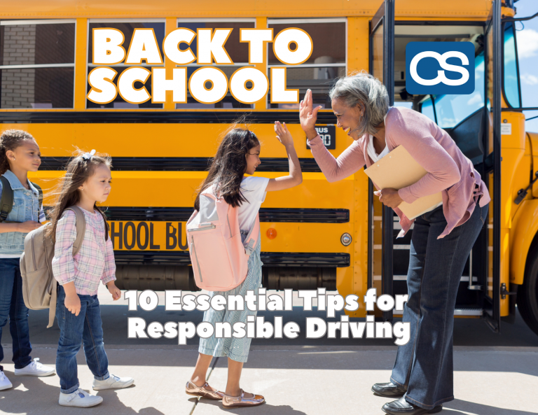 Back to School Safety: 10 Essential Tips for Responsible Driving | C&S ...